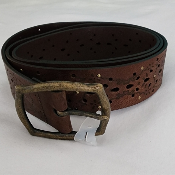 unbranded | Accessories | Unbranded Leather Belt Laser Cut | Poshmark